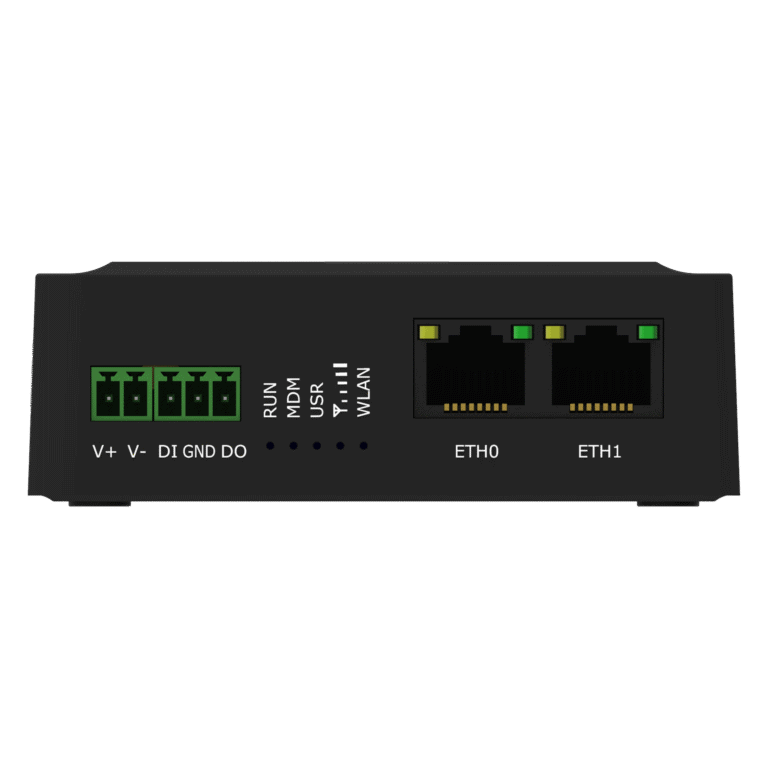 R1510 compact industrial 4G/LTE router with 2× LAN | Robustel