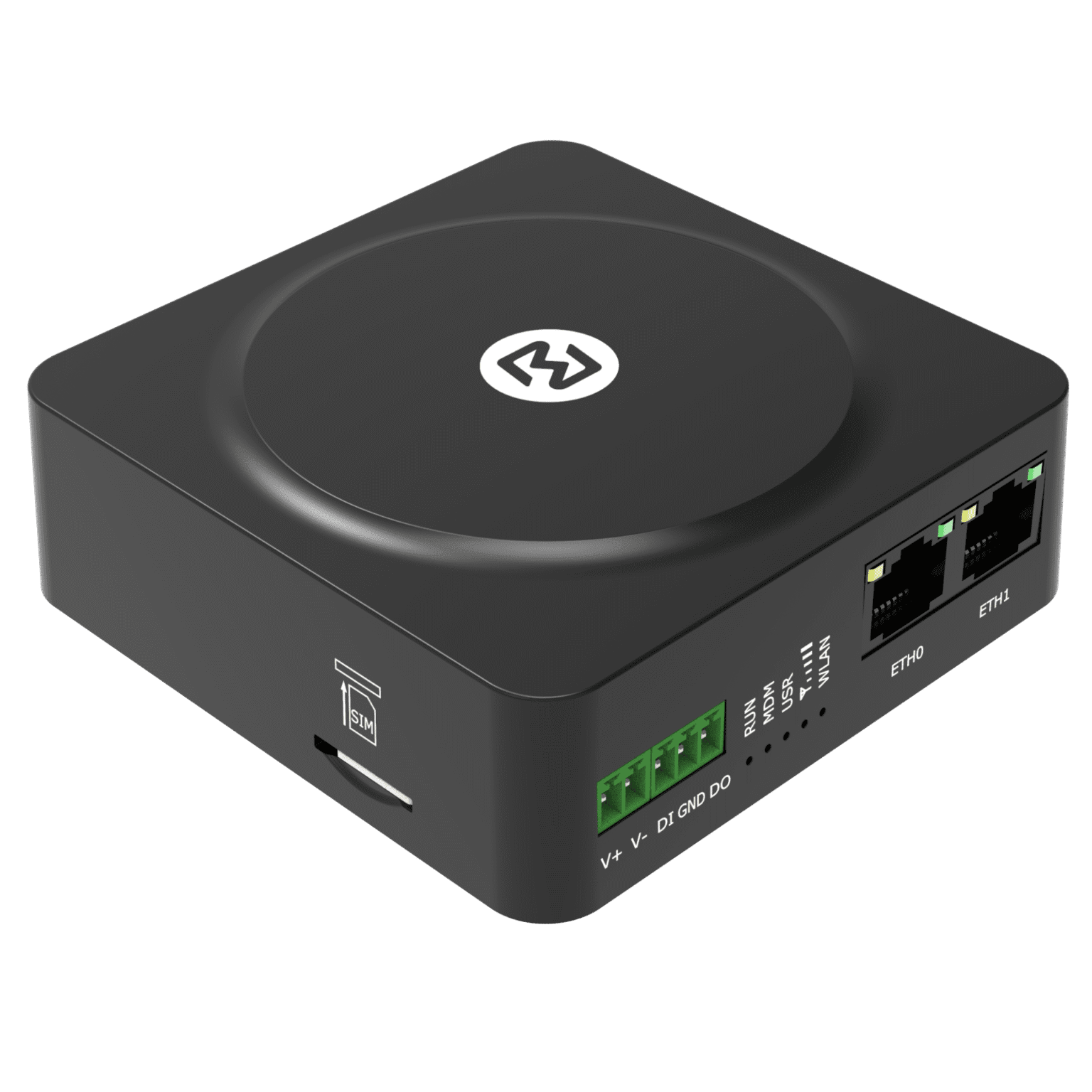 R1510 compact industrial 4G/LTE router with 2× LAN | Robustel