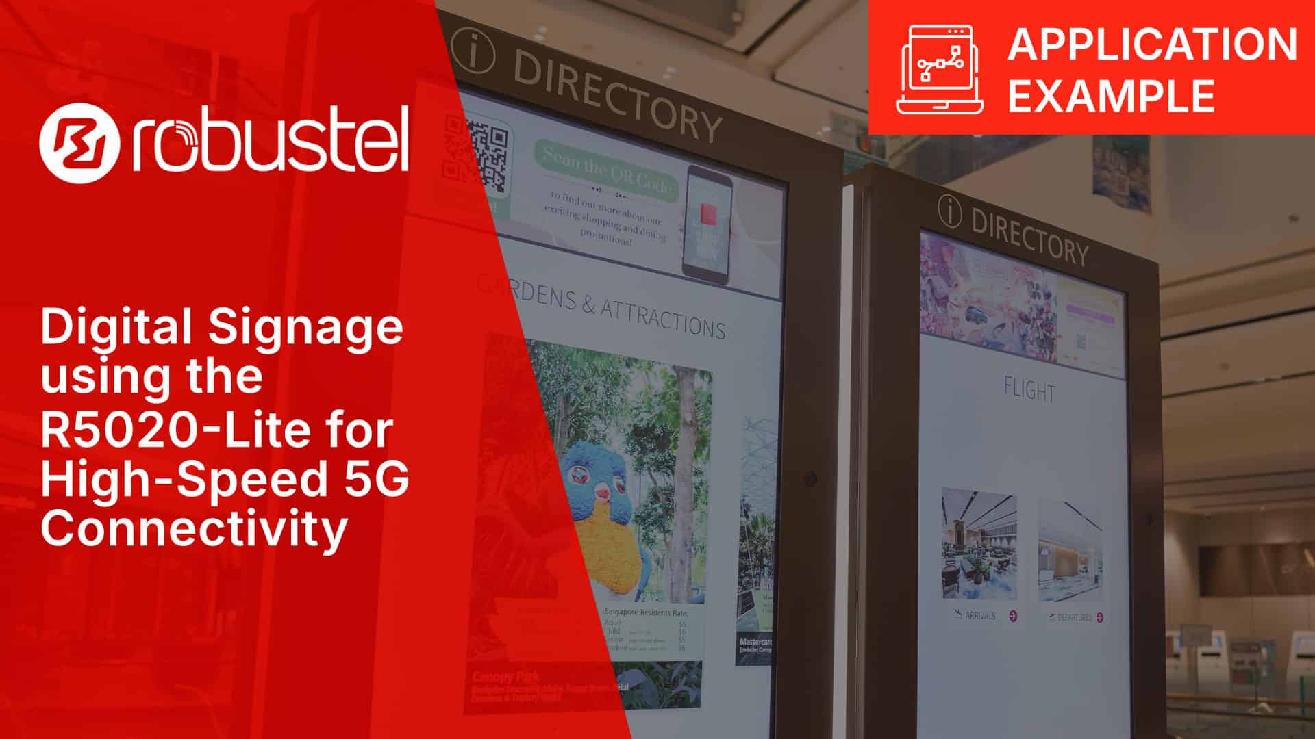 5G connectivity for digital signage with R5020 Lite | Robustel ...