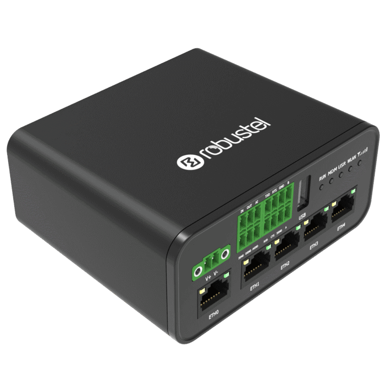 R1520 5-Port Industrial Dual-SIM 4G LTE Router | Robustel