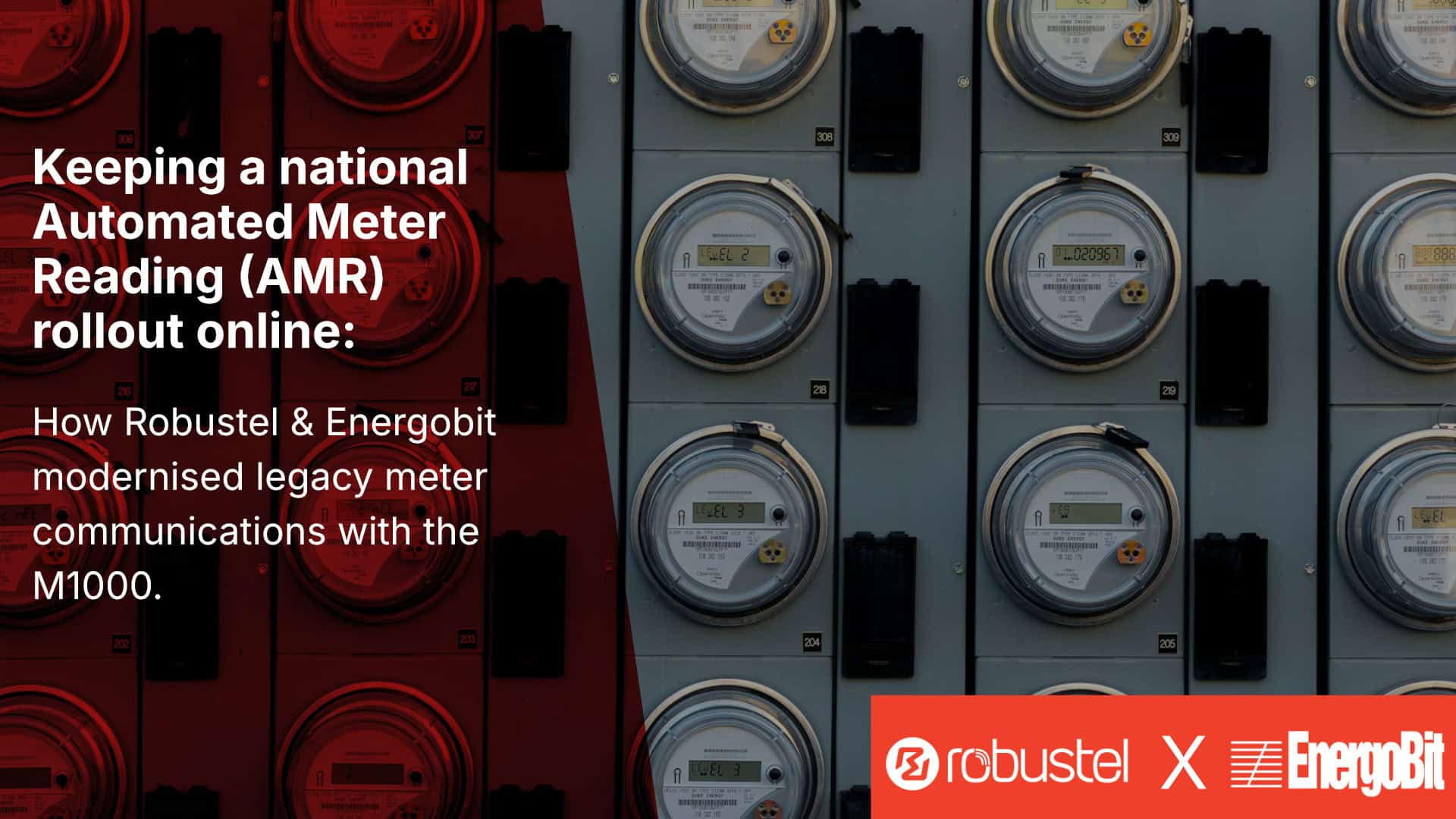 National AMR rollout connectivity with M1000 | Robustel Case Study
